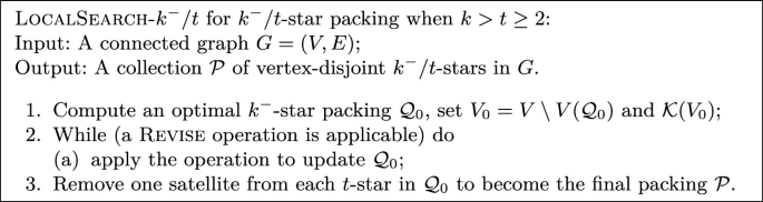 Approximation Algorithms for Non-sequential Star Packing Problems | SpringerLink