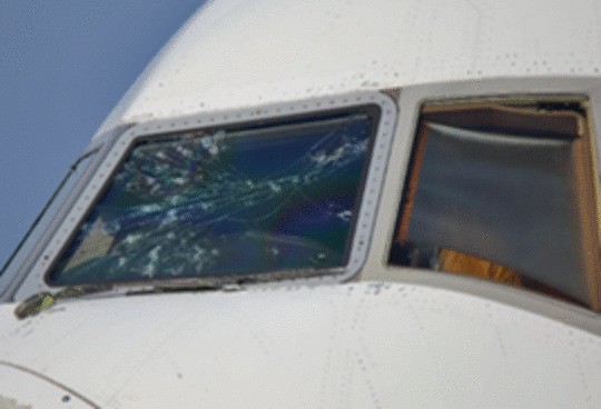Hail Impact Simulation and Analysis for Commercial Aircraft Cockpit ...