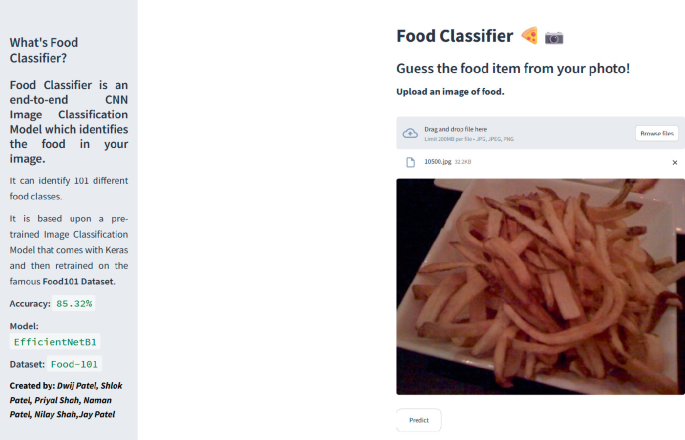 Food Categorizer: EfficientNet-B1 Enhanced CNN for Food Classification ...
