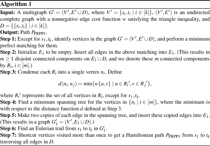 An Approximation Algorithm for the (Metric) Clustered Path Traveling Salesman Problem | SpringerLink