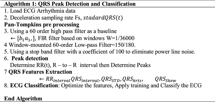 Classification of Arrhythmia Data an QRS Peak Detection For Feature ...