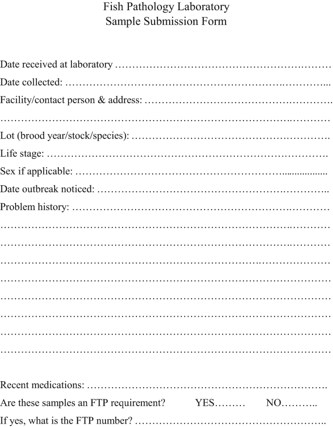 An Overview of Sample Collection and Standard Necropsy Procedures for ...