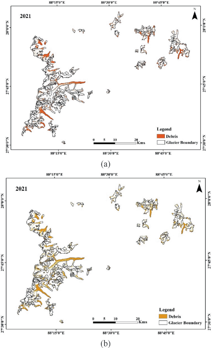 Estimating Supraglacial Debris Cover in the Sikkim Himalayas Using ...