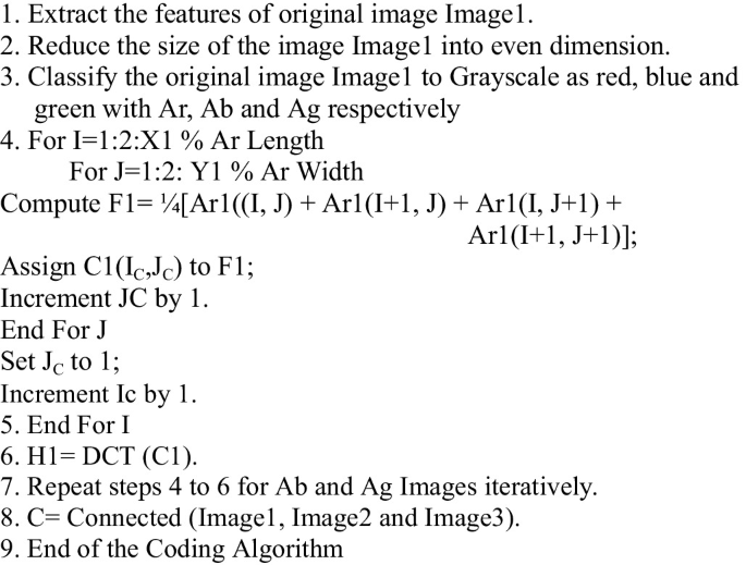 Utilizing Discrete Cosine Transform for Video Compression and Encryption: An Algorithmic ...