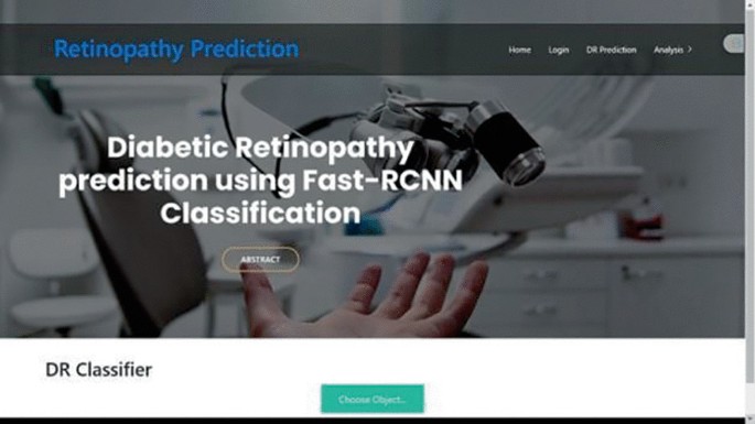 Detecting Diabetic Retinopathy Using CNN | SpringerLink