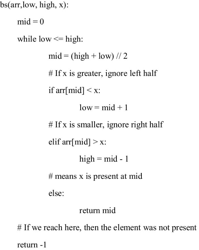 A Review on Binary Search Worst-Case Time Complexity | SpringerLink