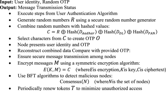 Design and Proposal of Algorithms for Blockchain Security: Multi-Factor ...