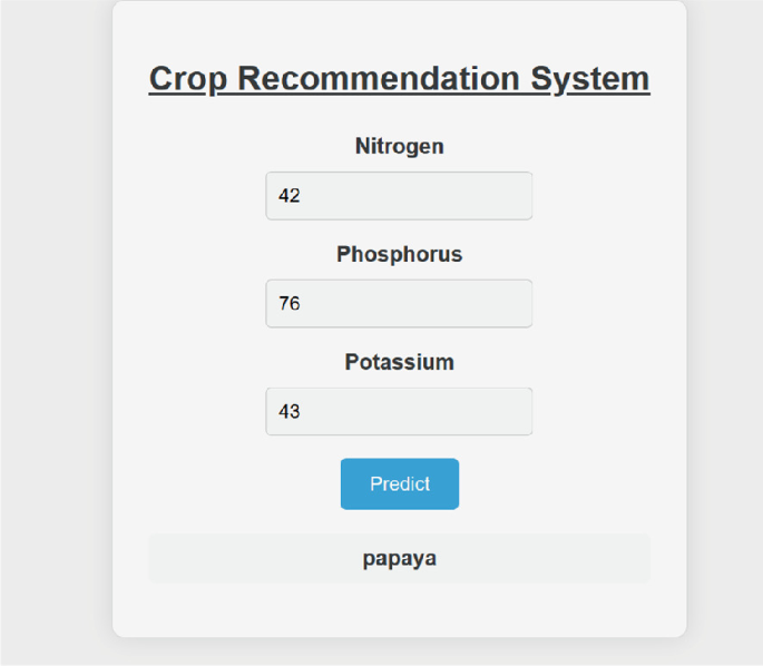 Machine Learning-Based Crop Recommendation System for Sustainable ...