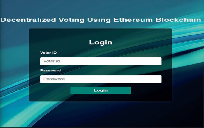 Voting System Using Blockchain | SpringerLink