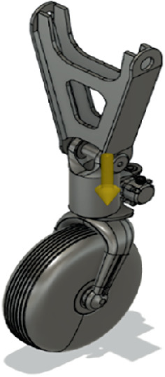 Design and Optimization of Unmanned Aerial Vehicle Nose Landing Gear ...