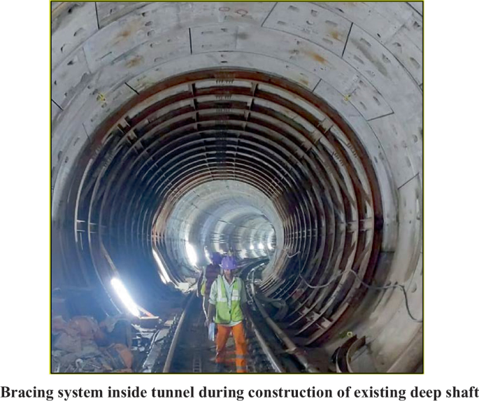 Design of Deep Excavation System for the Construction of the Exit Shaft ...