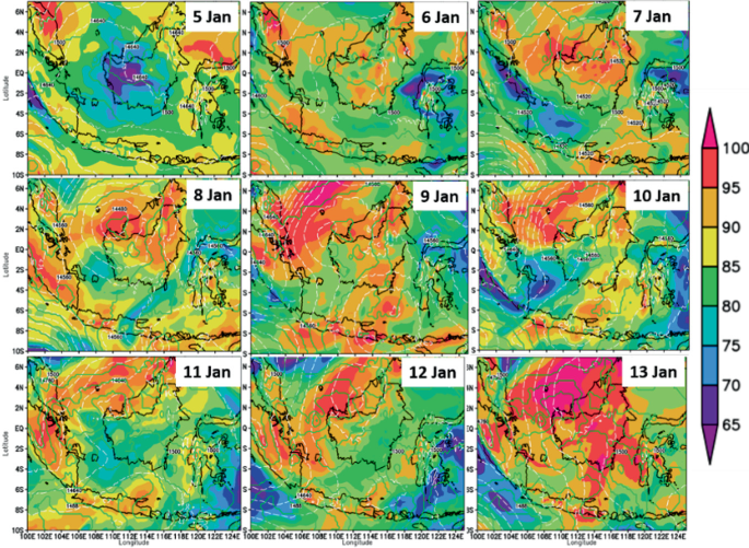 The Interaction of Borneo Vortex (BV) and Cold Surge (CS) in Causing ...