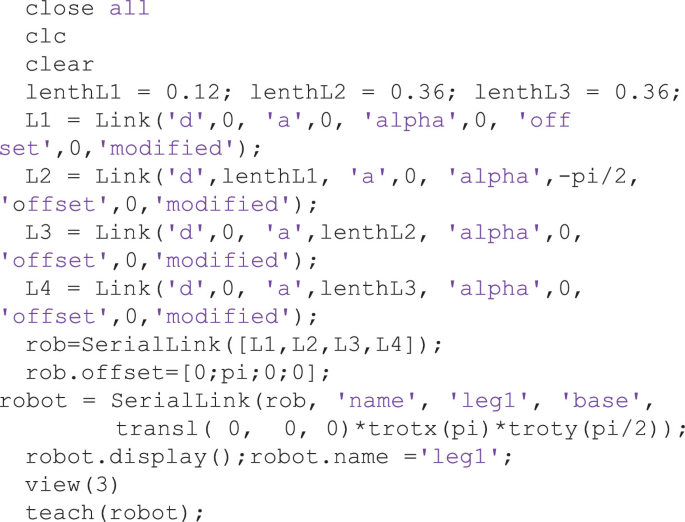 Leg Kinematics of Quadruped Robot | SpringerLink