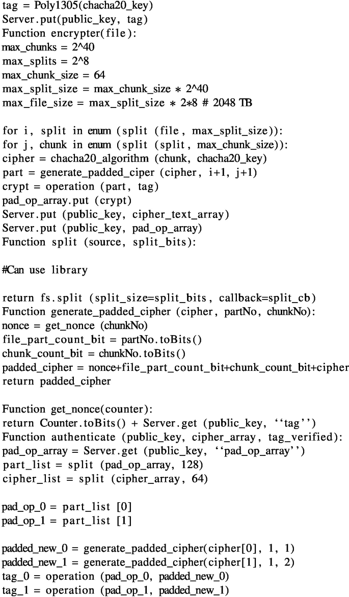 Improving File Storage Security by Authenticating the Cipher Text ...