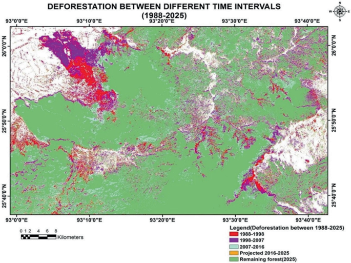 Deforestation Pattern and Its Impacts on Tree Species Richness in Karbi ...