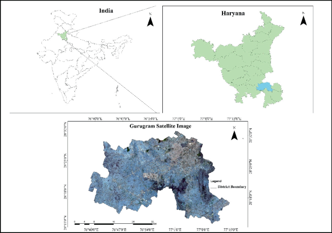 Spatiotemporal Change Analysis of Urbanization in Gurugram District of ...