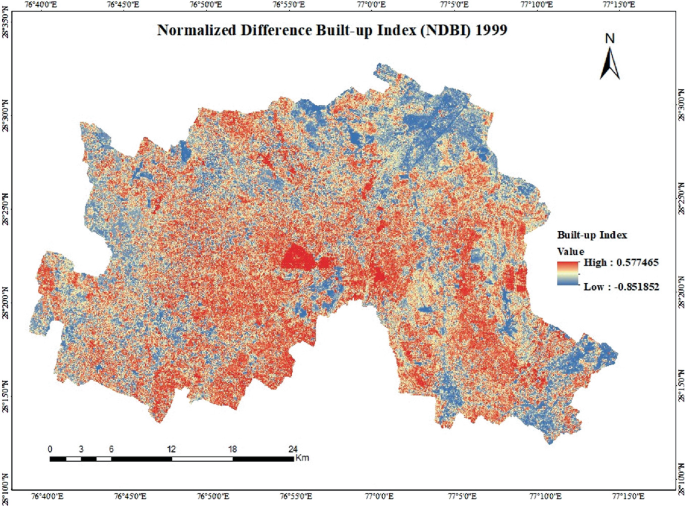 Spatiotemporal Change Analysis of Urbanization in Gurugram District of ...