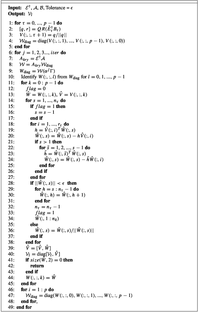 Generalized Krylov Subspace-Based MOR of Periodic Systems | SpringerLink