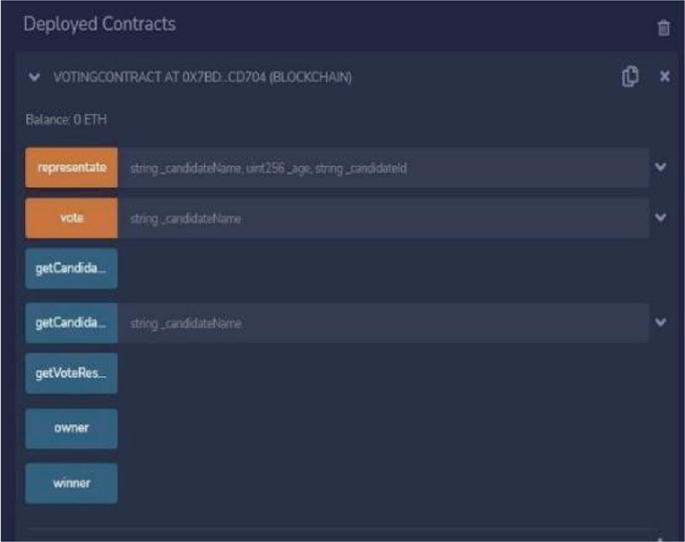Electronic Voting System Using Blockchain | SpringerLink