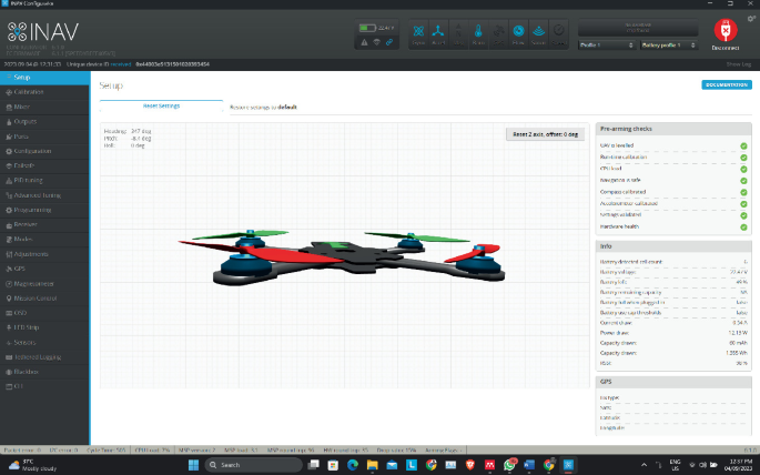 A Basic Optical Lidar-Based FPV Drone Sport Configuration | SpringerLink