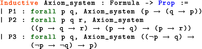 Formal Proof of Meta-Theorem in First-Order Logic in Coq | SpringerLink