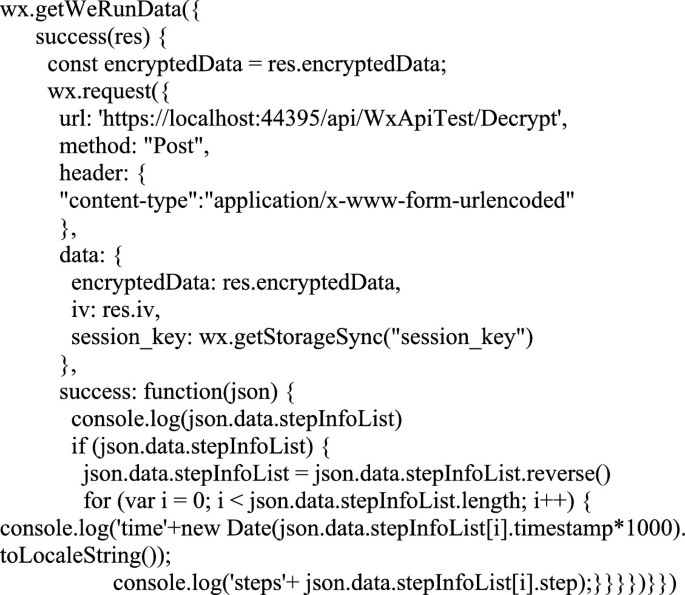 Development of Health Assistant WeChat Applet | SpringerLink
