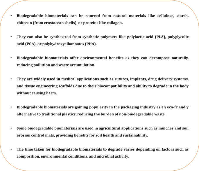 Biodegradable Biomaterials | SpringerLink
