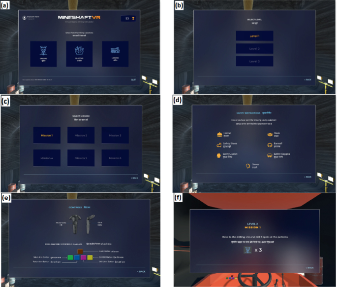 A Virtual Reality-Based Game to Train Mining Workers | SpringerLink