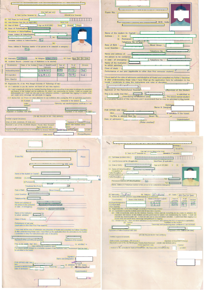 Identification of Printed and Handwritten Text Regions from FORM ...