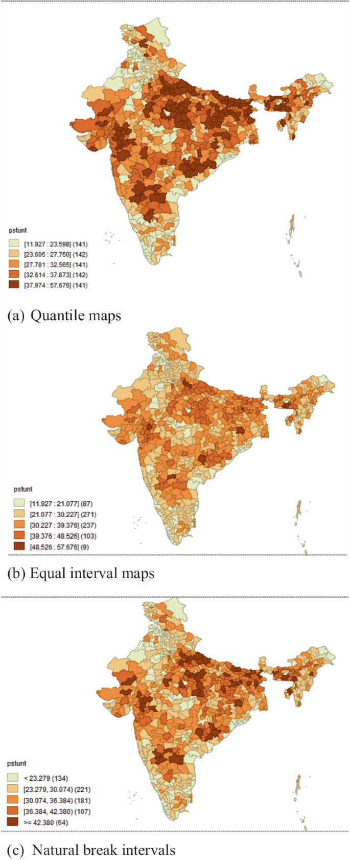 Spatial Data Analysis: Application to Child Malnutrition in India ...