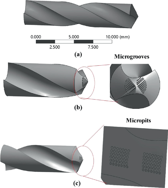 Texturing on Drill Tool Flank Surface for Force Reduction in Surgical ...