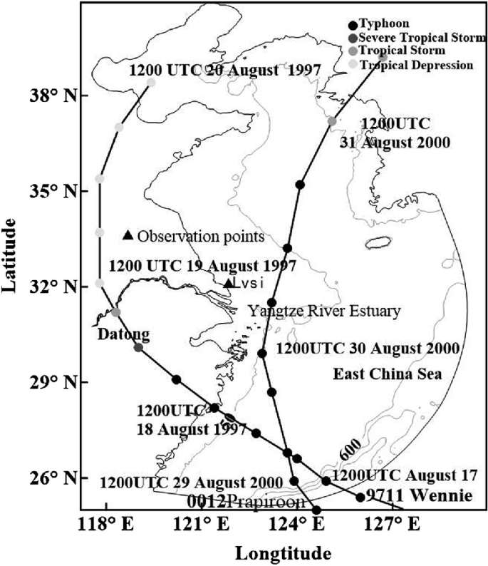 Study of Water Level Distribution Along the Yangtze River and Estuary ...