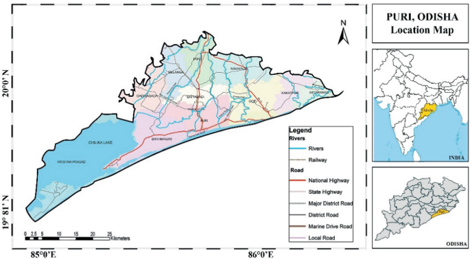 Mapping Cyclone and Flood Hazard Vulnerability in Puri District, Odisha ...