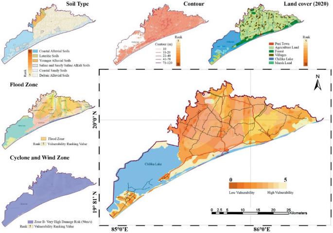 Mapping Cyclone and Flood Hazard Vulnerability in Puri District, Odisha ...
