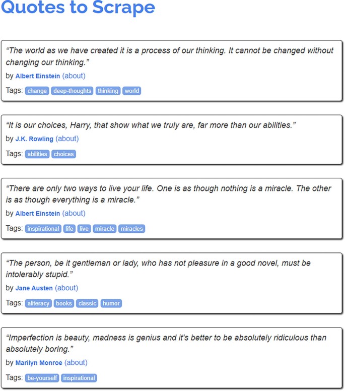 Activity 5: Web Scraping with Requests and BeautifulSoup | SpringerLink