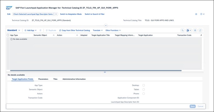 SAP Fiori Launchpad App Manager | Springer Nature Link (formerly ...