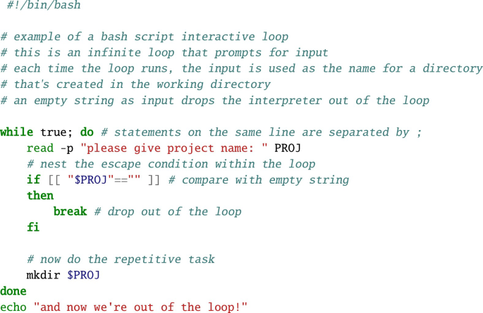 Introduction to Bash | Springer Nature Link (formerly SpringerLink)