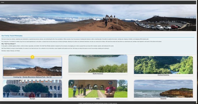Designing a Travel Experience Website | Springer Nature Link