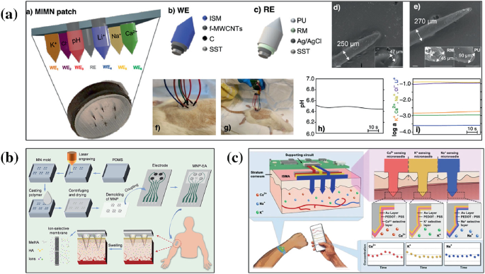 Recent Progress in Wearable Microneedle Sensor Devices for Continuous ...
