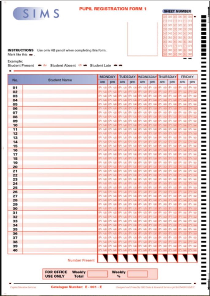 Attendance Records, Educational Management | SpringerLink