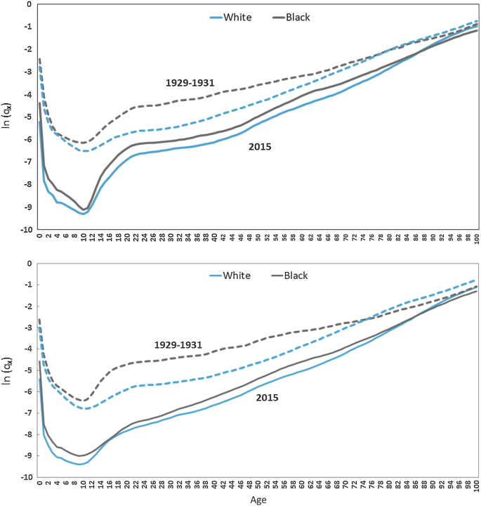 Race Crossover in Longevity | SpringerLink