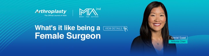 Meet the Author of Arthroplasty! | Arthroplasty