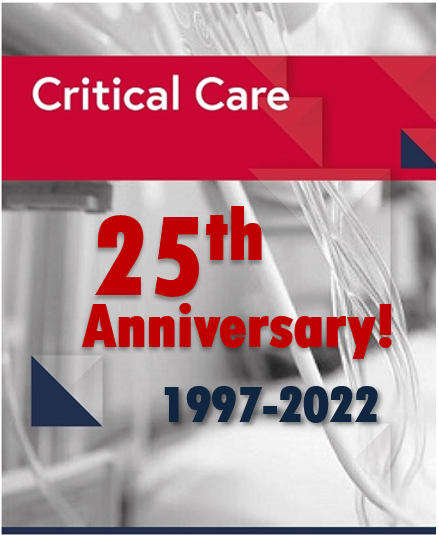 25 Years of Critical Care | Critical Care