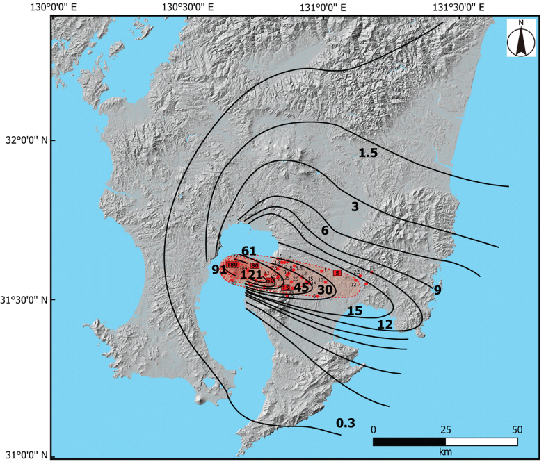 The 1914 Taisho eruption of Sakurajima volcano: stratigraphy and ...