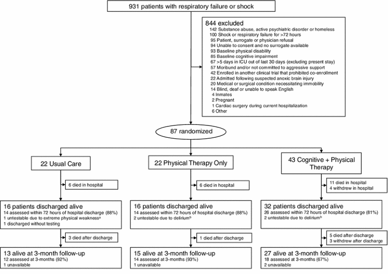 Feasibility and safety of early combined cognitive and physical therapy ...