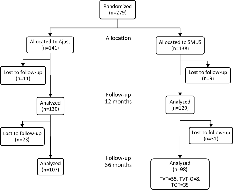 Adjustable mini-sling compared with conventional mid-urethral slings in ...