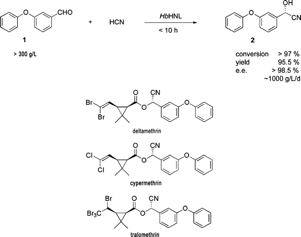 Potential and capabilities of hydroxynitrile lyases as biocatalysts in ...