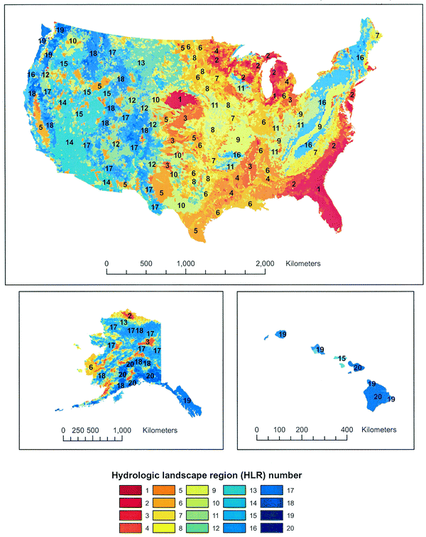 Delineation and Evaluation of Hydrologic-Landscape Regions in the ...