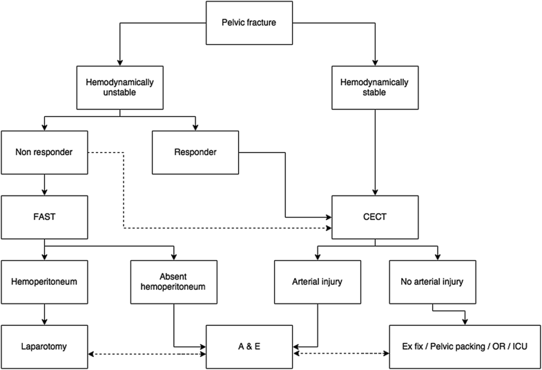 Imaging and Endovascular Treatment of Bleeding Pelvic Fractures: Review ...