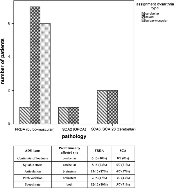 The scale for the assessment and rating of ataxia correlates with ...